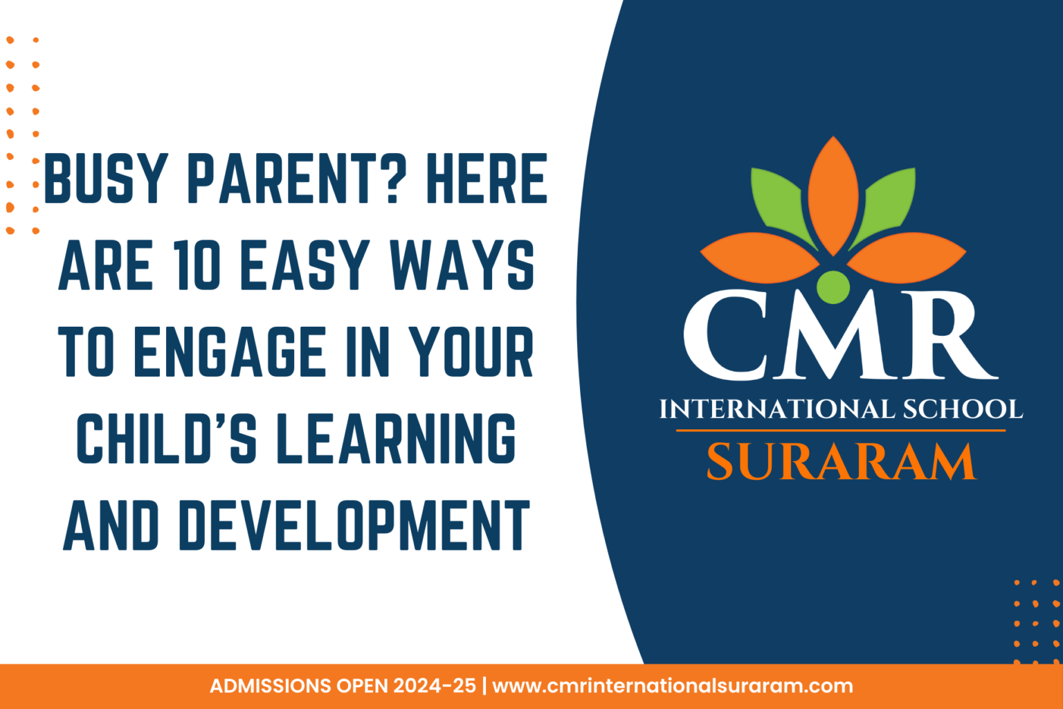Busy Parent? Here Are 10 Easy Ways to Engage in Your Child’s Learning ...